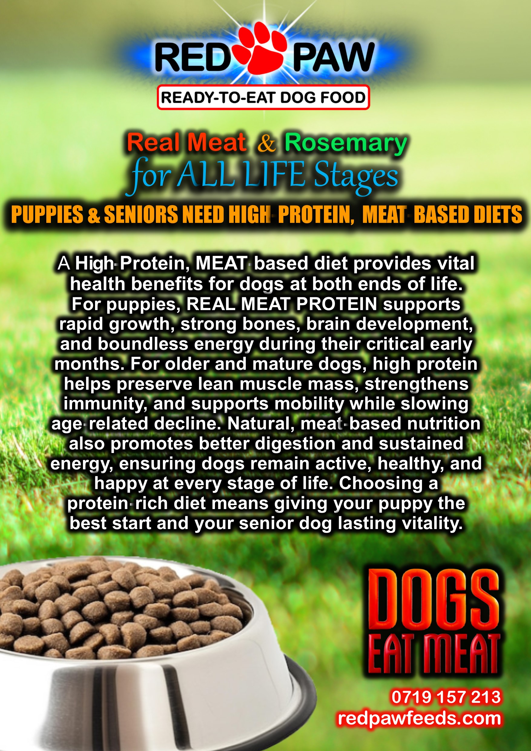 Dog Food (Kenya) – High Protein Dog Food